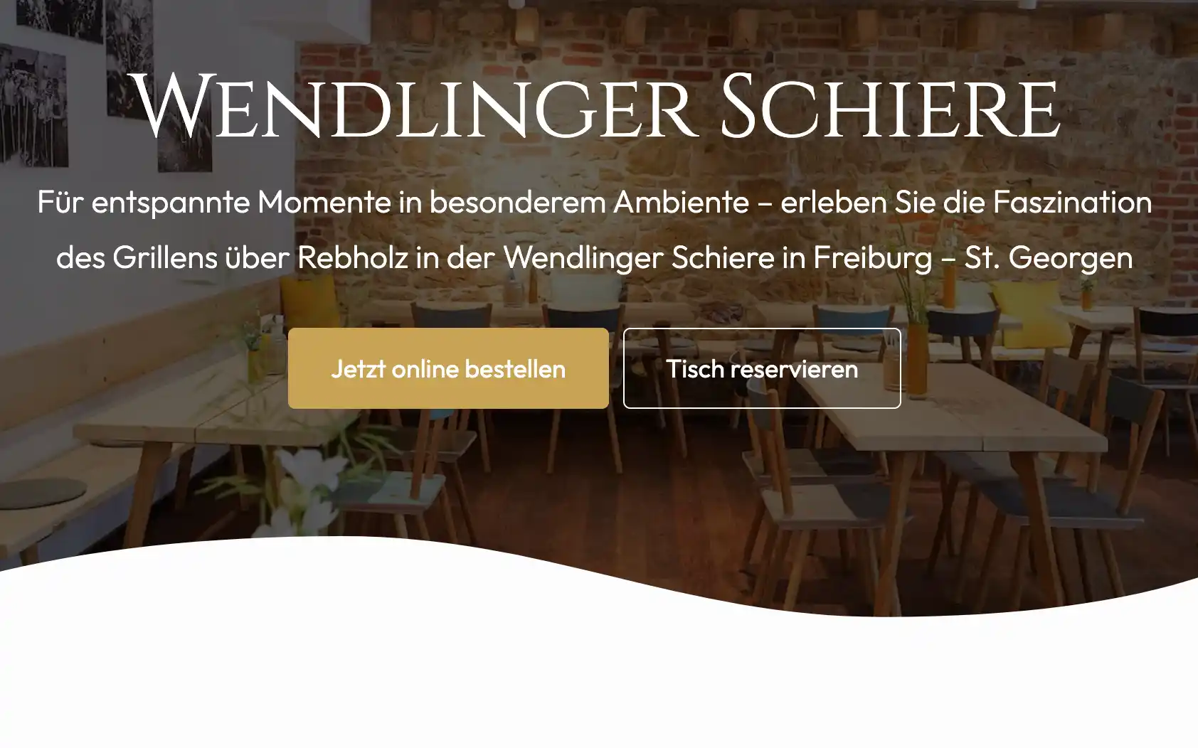 Tischreservierung - Wendlinger Schiere